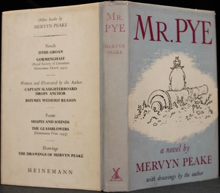 Part A of Peake in Print. Books authored by Mervyn Peake